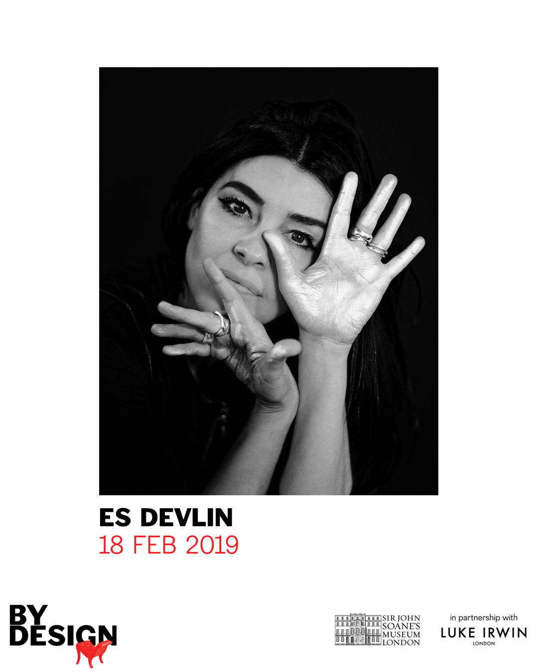 ‘By Design’: Es Devlin. Book Now. – Luke Irwin