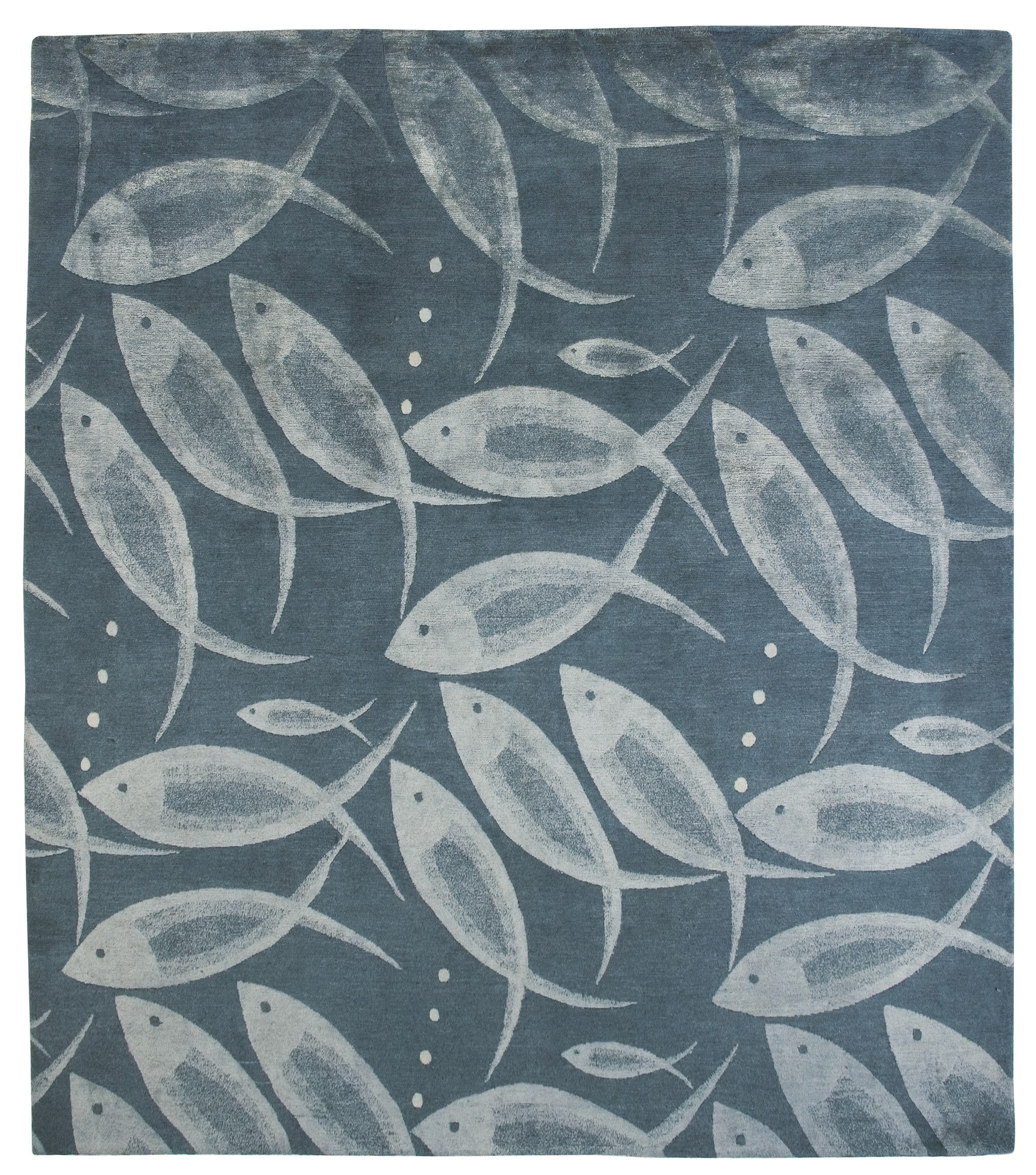 Blue Fish | Luke Irwin Rugs